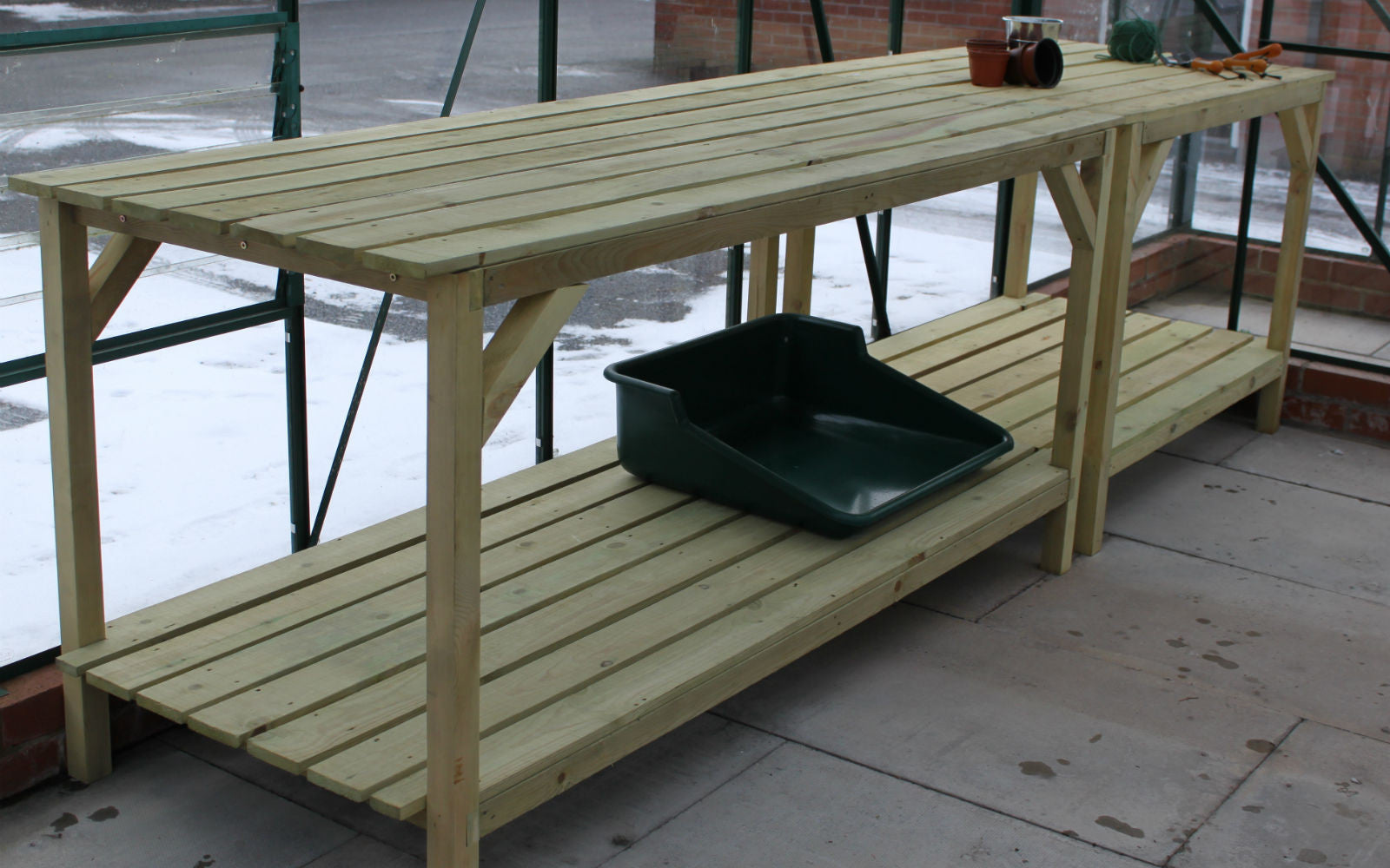 Greenhouse Staging | Double, Triple Tier – Gardenbox