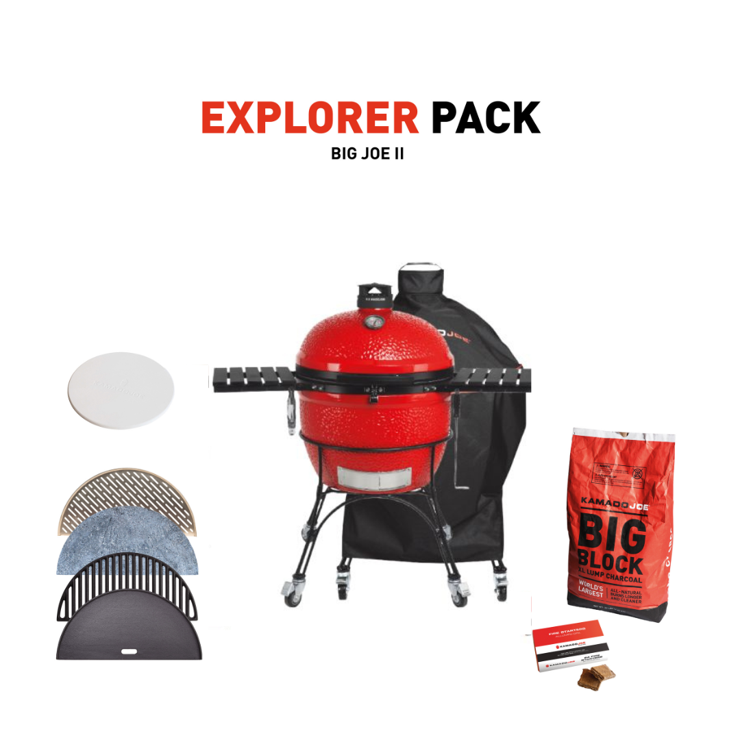 Kamado Joe Big Joe II Explorer Pack | Gardenbox.co.uk